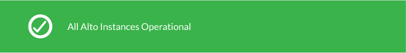 Alto Service Status – Alto
